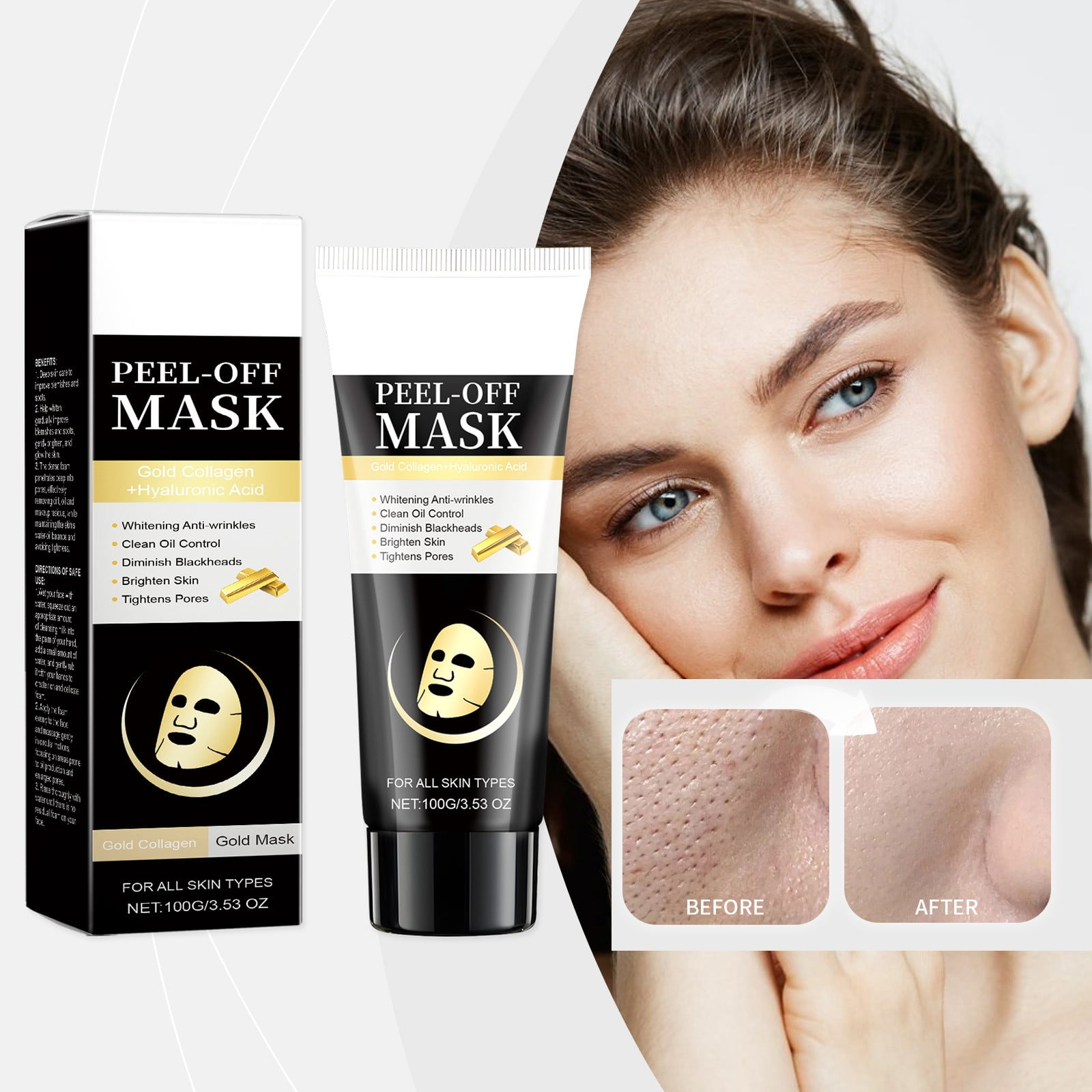Linjieee Spa Items Blackhead Remover M Ask Kit C Harcoal Peel Off ...