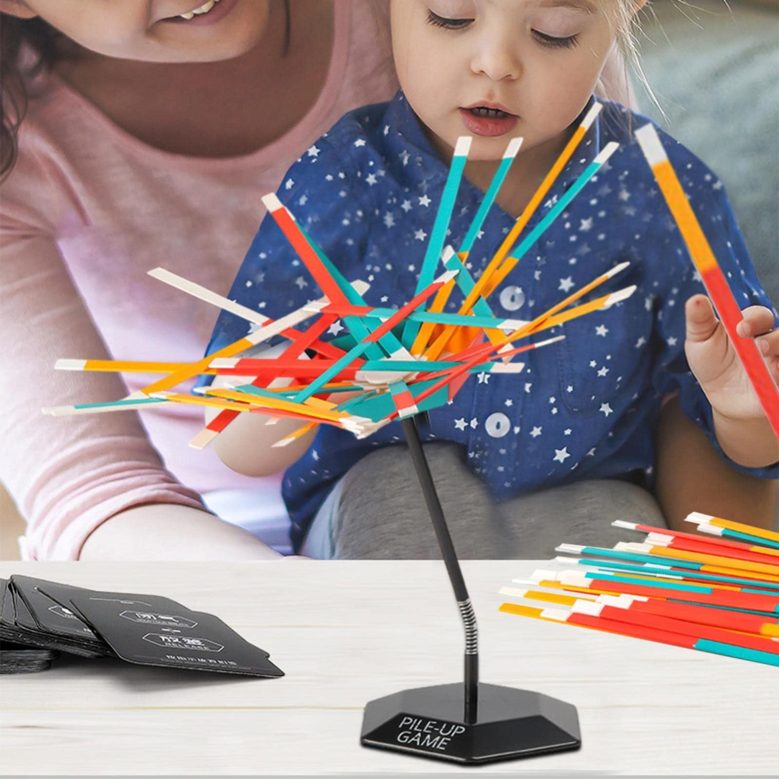 Linjieee Sticks Stack Game Lightweight Multiplayer Stacking Playset For ...