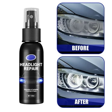 QWANG Headlight Renewals Polish Car Kit Headlight Liquid Cleaning 20ml ...