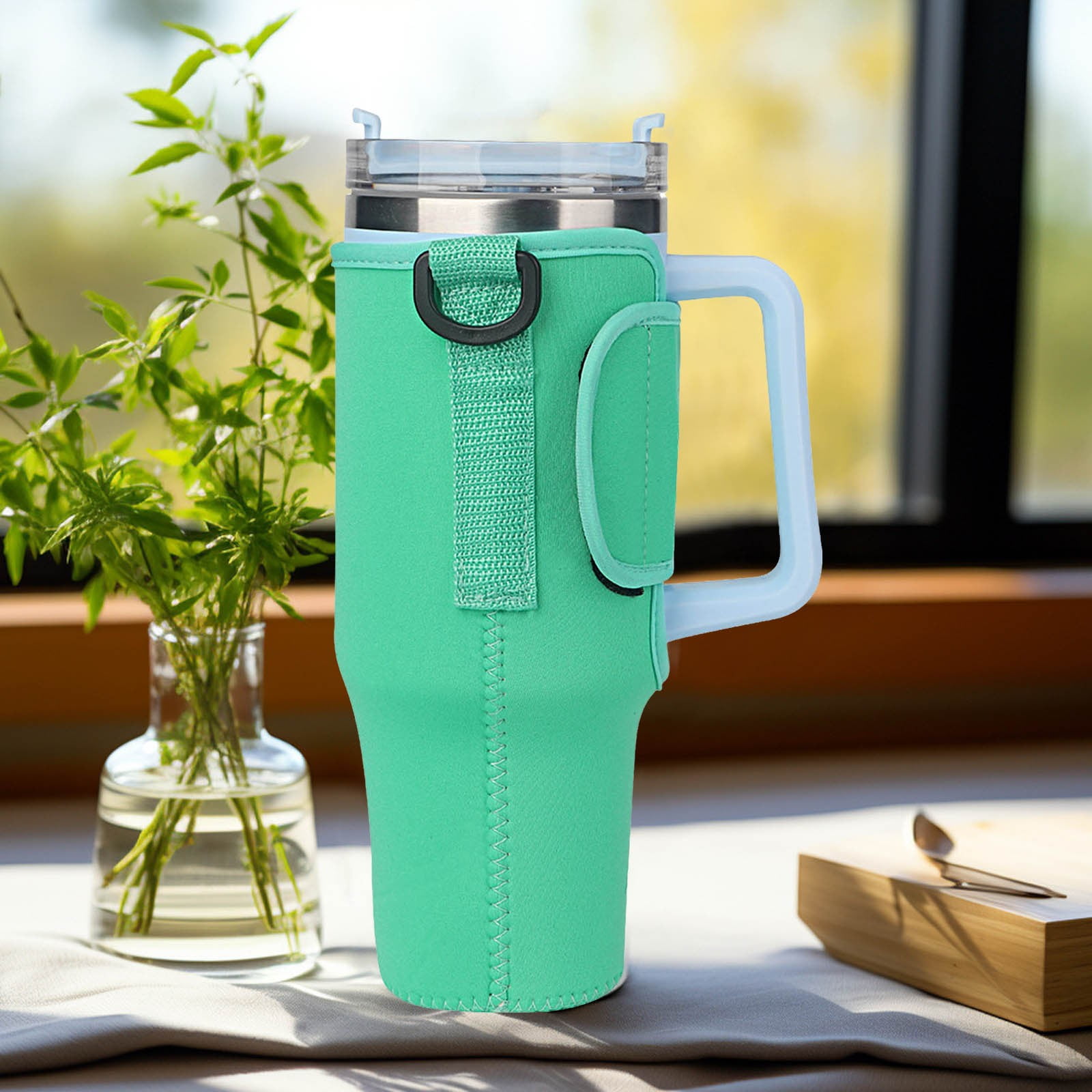 Linjieee7 40oz Ice Cup Set Insulated StanlCup Set Diving Stanl Bottle ...