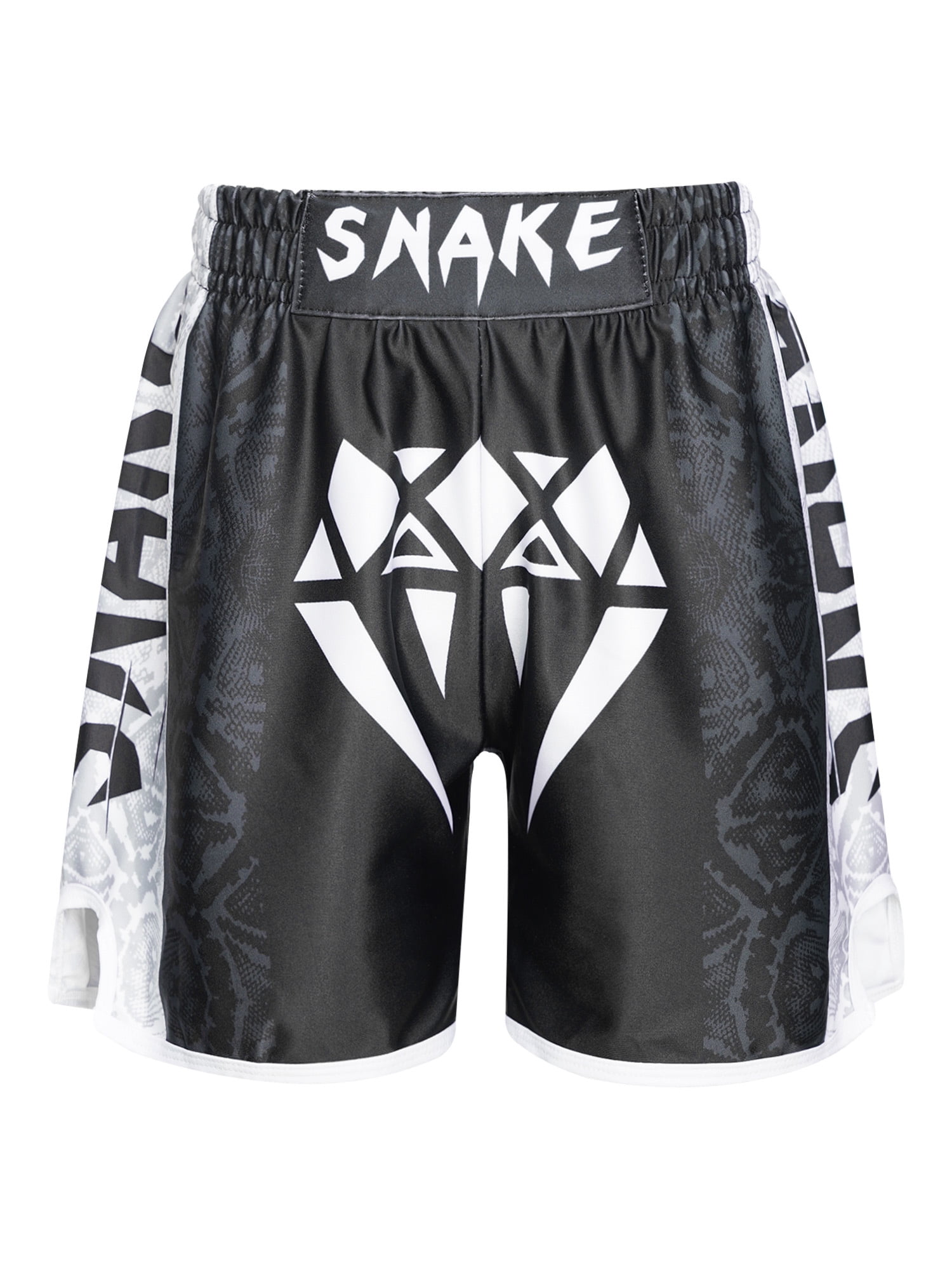 Linjinx Kids Boys Muay Thai Boxing Shorts MMA Kickboxing Trunks Martial ...