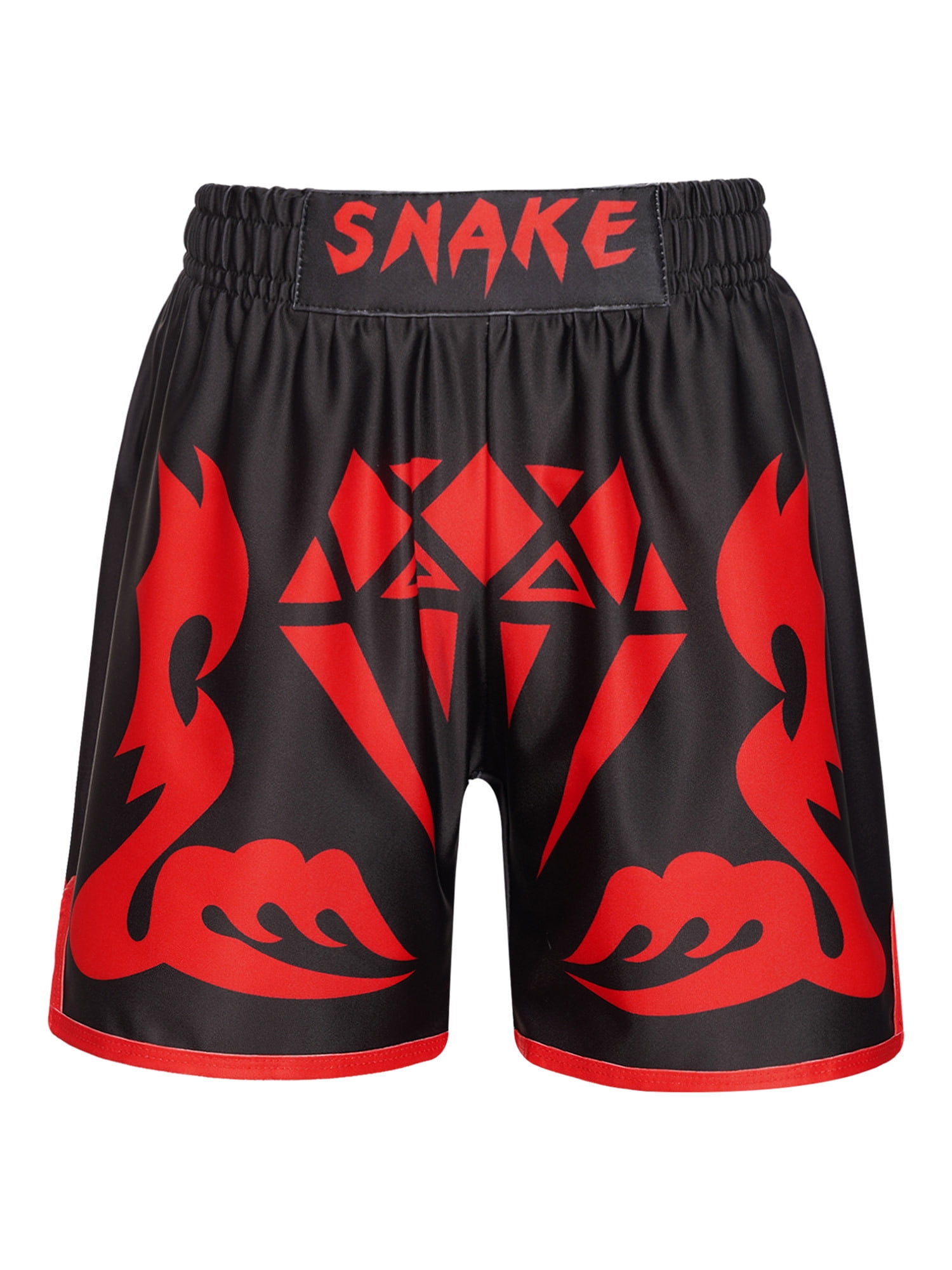 Linjinx Kids Boys Muay Thai Boxing Shorts MMA Kickboxing Trunks Martial ...