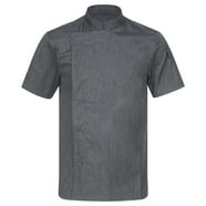 Winco UNF-1WXXL, White Chef Shirt, Polycotton Chef Cook Jacket, Unisex ...