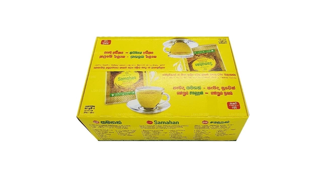 Link 14 Herbs Samahan Tea with Ginger x 100 Sachets by Link Natural ...