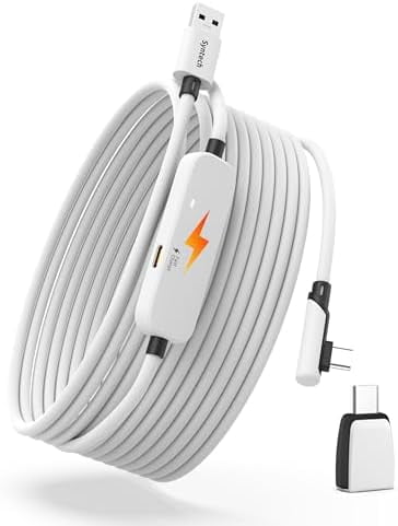 Link with 20FT Compatible with Oculus/Meta Quest 3S/3 Accessories ...