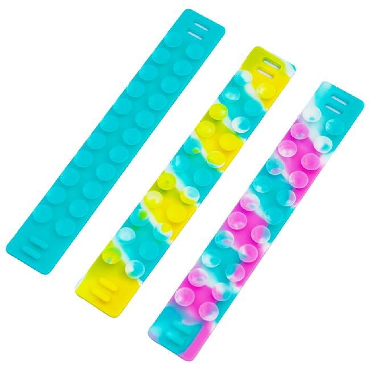 Zummy FS1154-M2 8' Suction Pop Bracelets - Pack of 3 - Walmart.com