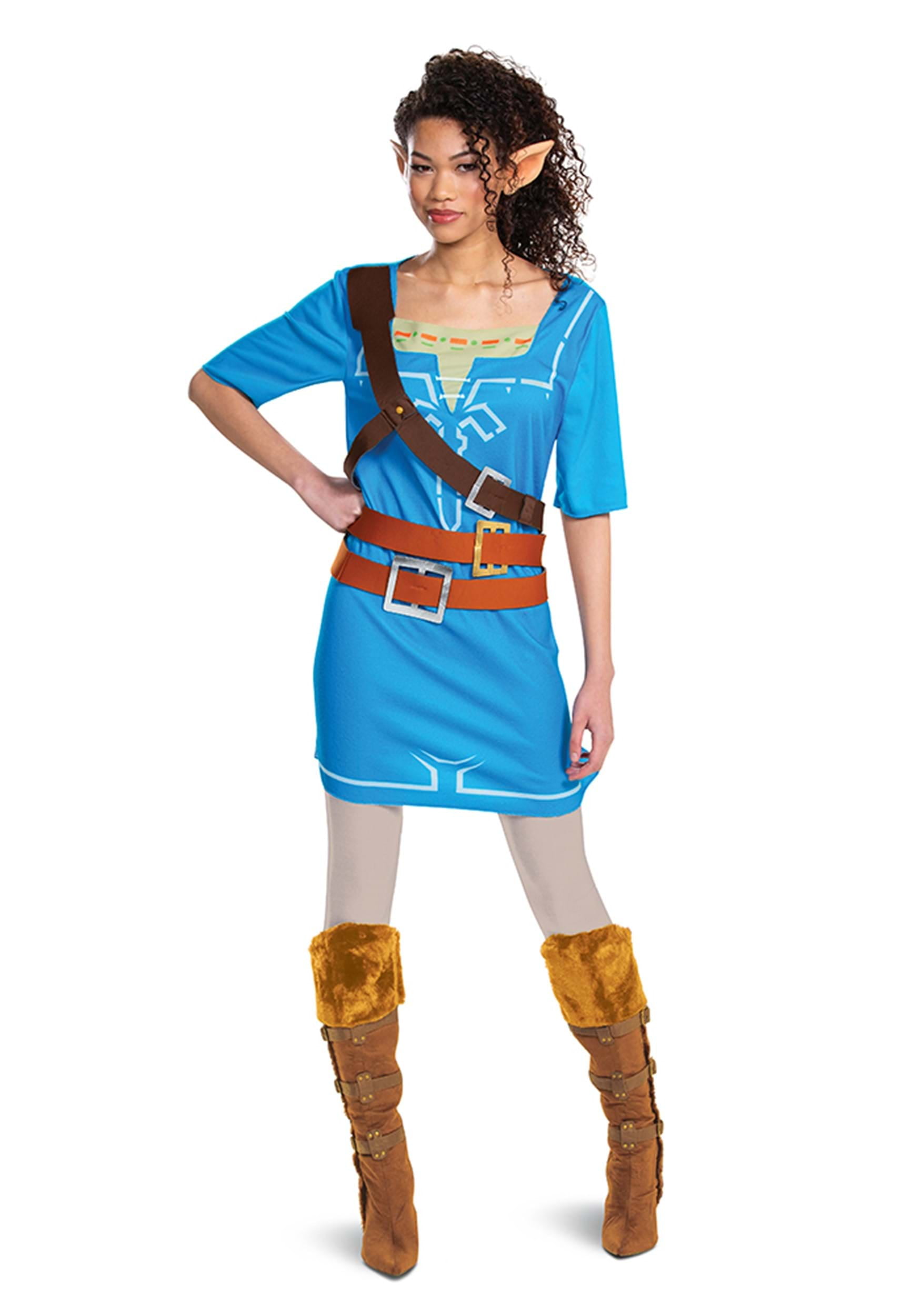 Link Breath of the Wild Legend of Zelda Adult Classic Costume for ...