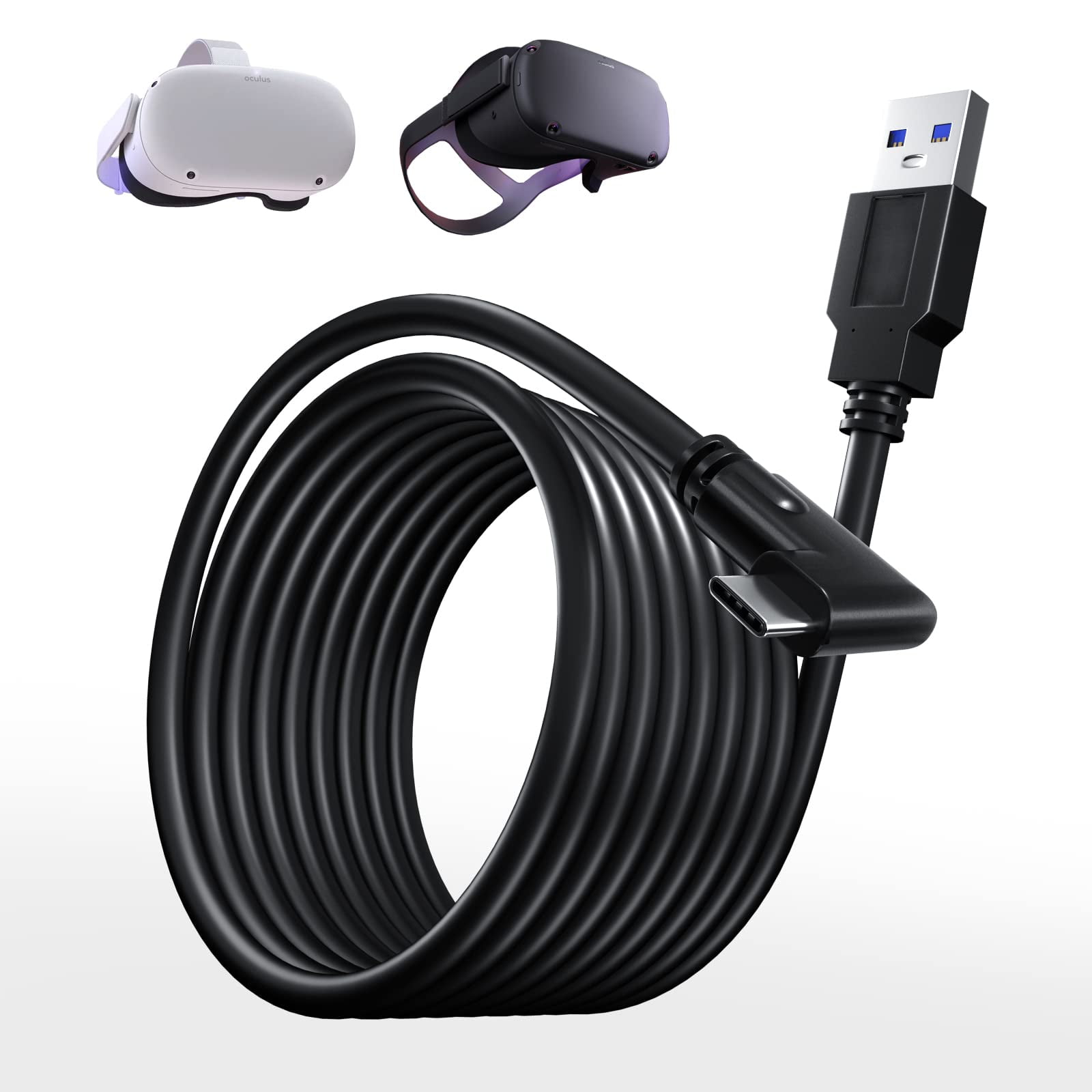 Link Cable 16 FT Compatible with Oculus Quest 2, High Speed PC Data ...