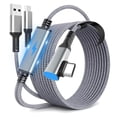 AGOISET Link Cable 16FT for Meta Quest 3/2/Pro, 3-in-1 Charging Fast ...