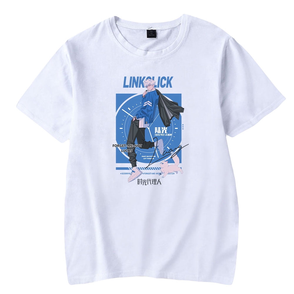 Link Click Short Sleeve T-shirts Men Women Anime Clothes Unisex ...