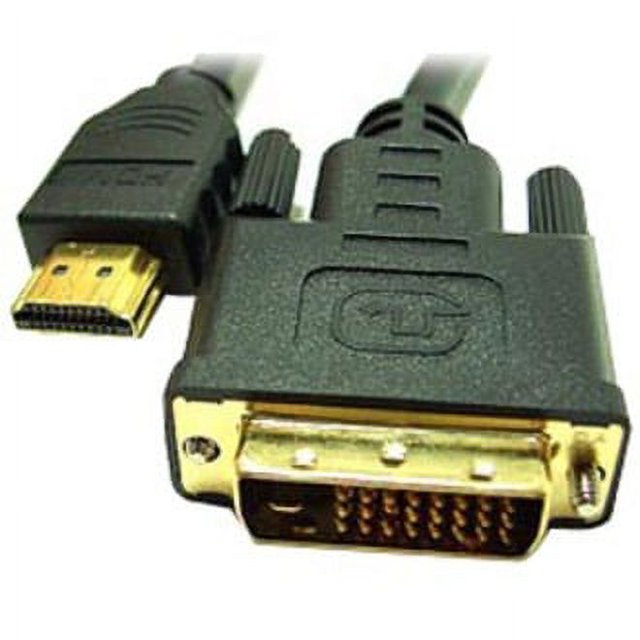 Link Depot Male Gold Plated DVI-D Dual Link to High Speed HDMI Cable 1 ...
