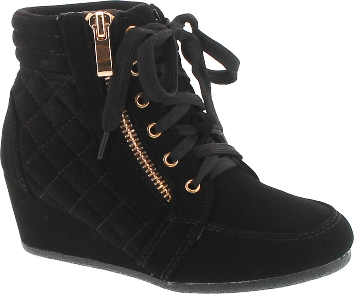Link Girls Peggy-63k Fashion High Top Sneakers - Walmart.com