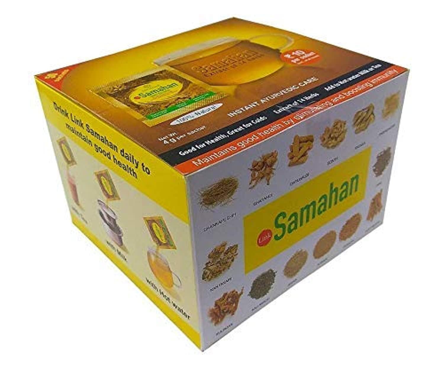 Link Natural Link Samahan Ayurvedic Herbal Tea 50 sachets - Walmart.com