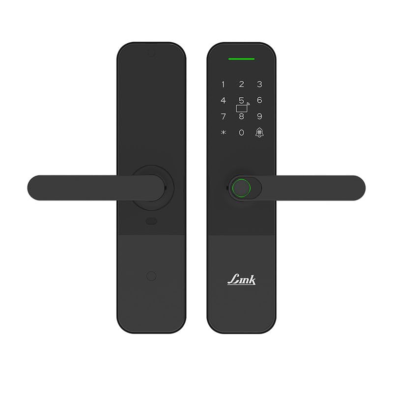 Link Smart Vitron Digital Biometric Door Lock WiFi Mobile App Black ...