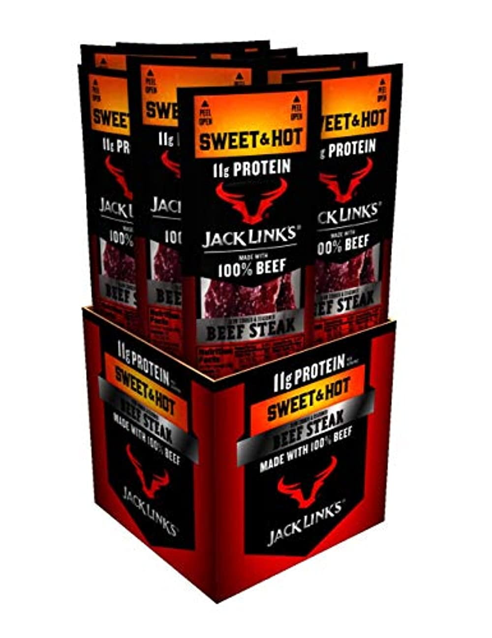 Link Snacks Jack Links Premium Cuts Beef Steak, 12 ea - Walmart.com
