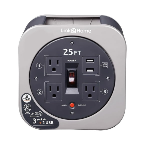 Retractable Extension Cords in Extension Cords - Walmart.com