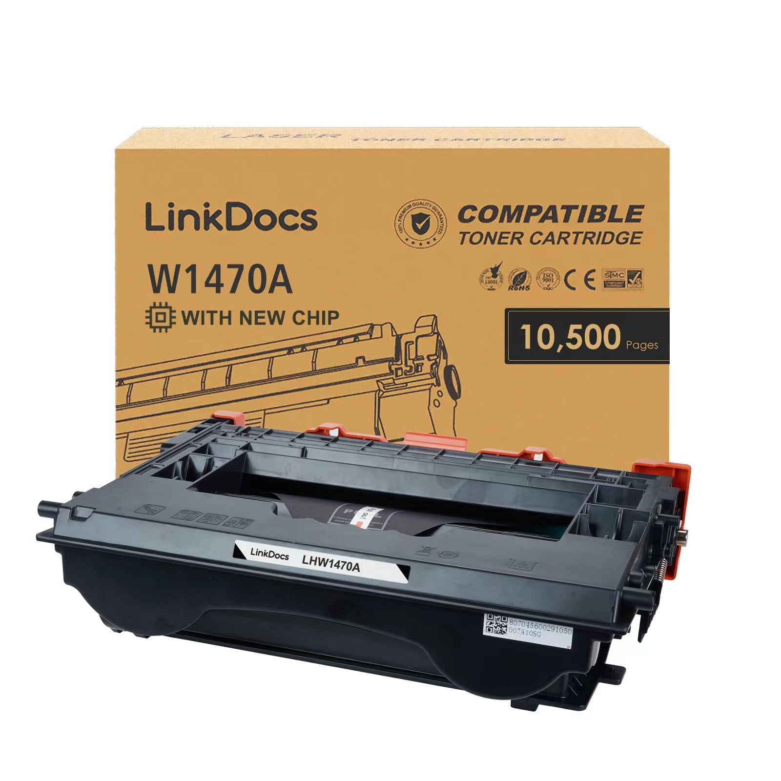 LinkDocs 147A Toner Cartridge Compatible for HP 147A W1470A Toner ...