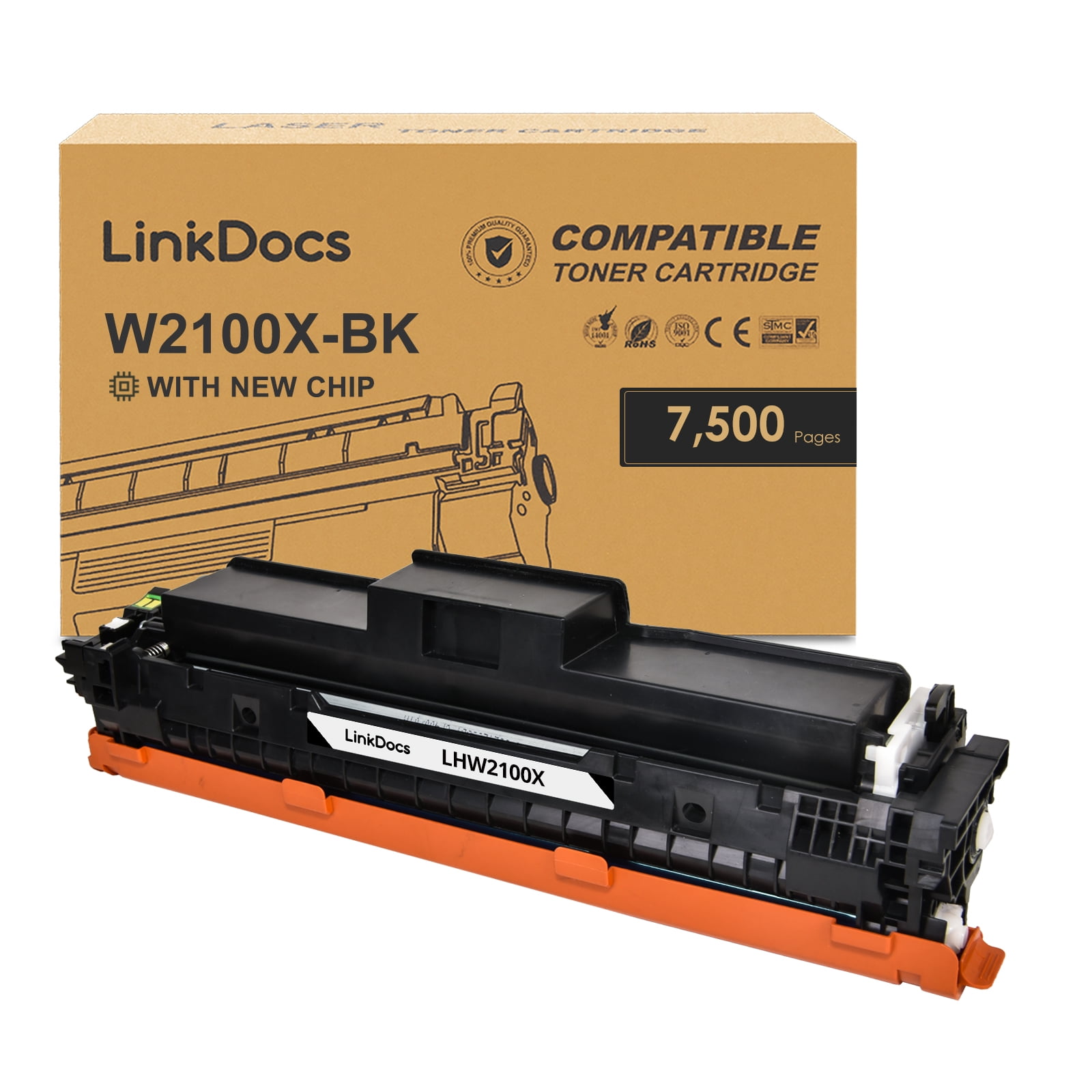 LinkDocs 210X Black Compatible Toner Cartridges (with New Chip ...