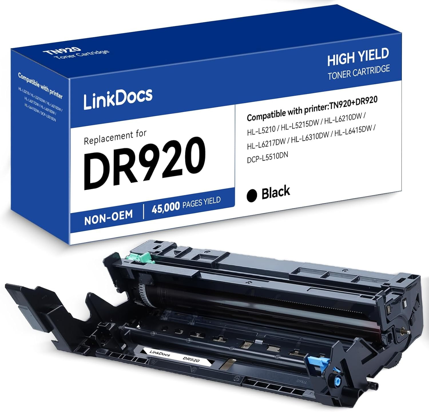 LinkDocs DR920 High Yield Imaging Drum Unit Replacement for Brother DR ...