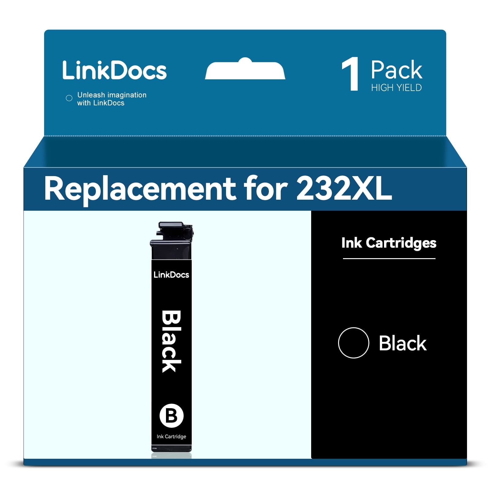 LinkDocs Ink Replacement for Epson 232XL ink cartridge 232 T232 T232xl ...