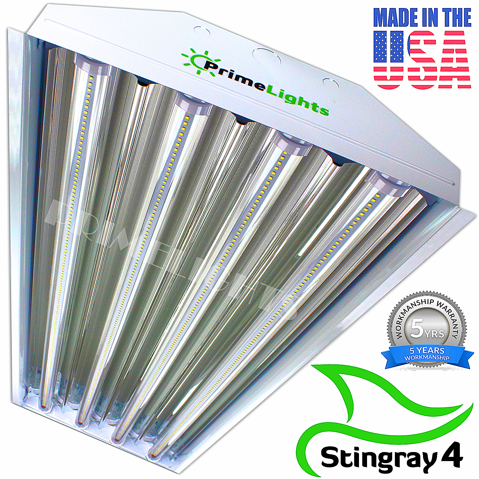 Linkable 4FT LED Shop Light 5000K Super Bright Utility Ceiling Fixture ...