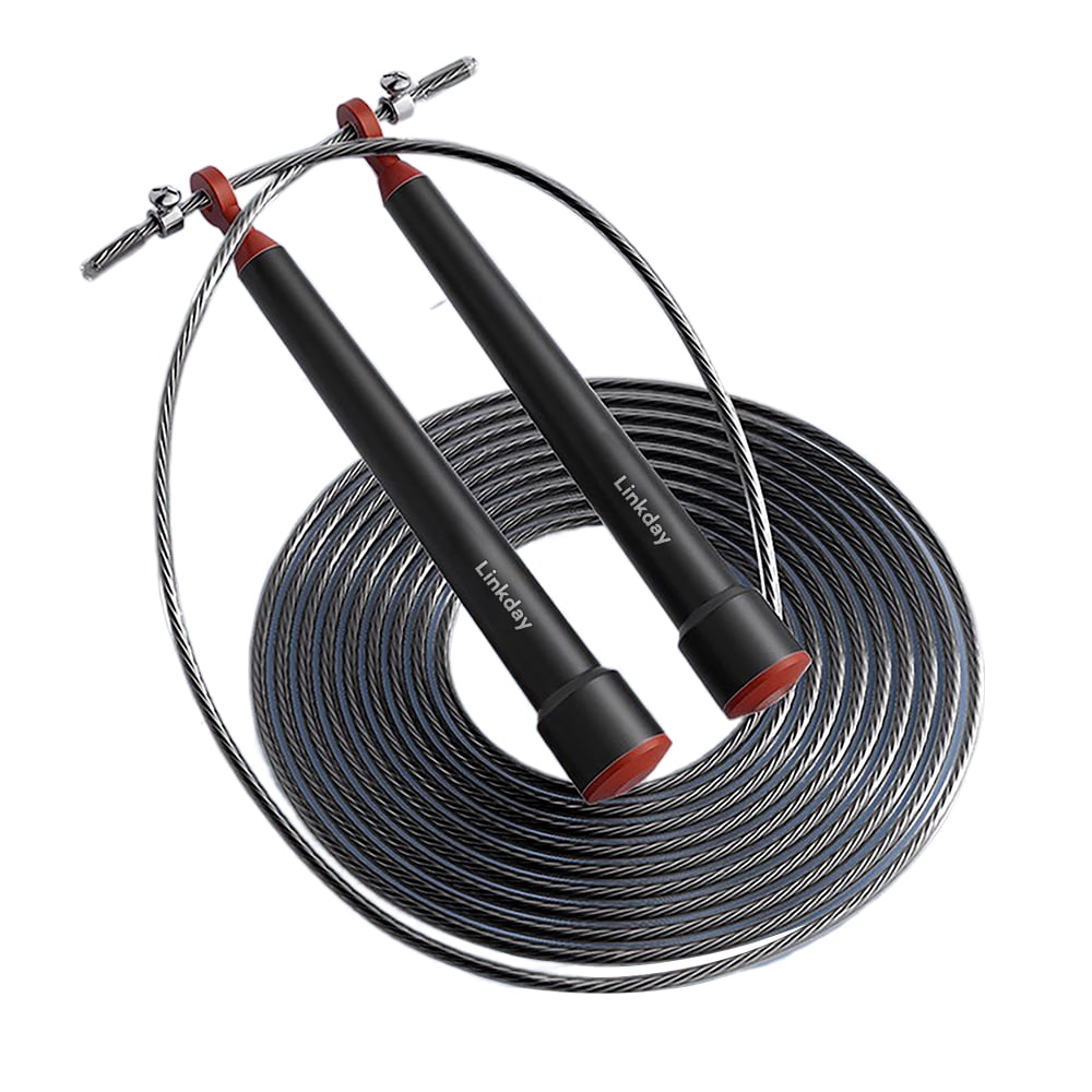 Linkday Jump ropes, Rope skipping, adjustable rope skipping, with soft ...