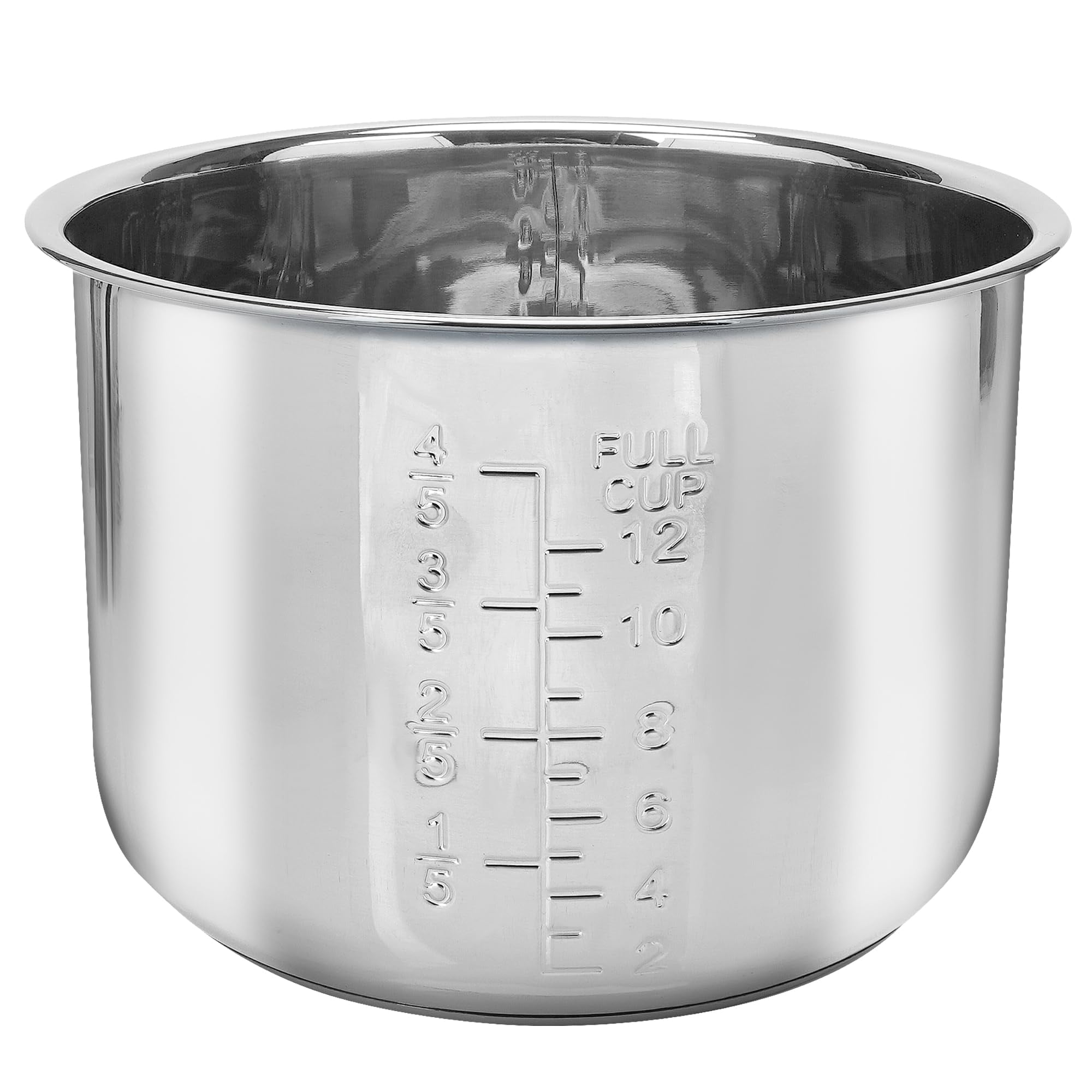 Linkidea Rice Cooker Inner Pot Replacement, 304 Stainless Steel ...