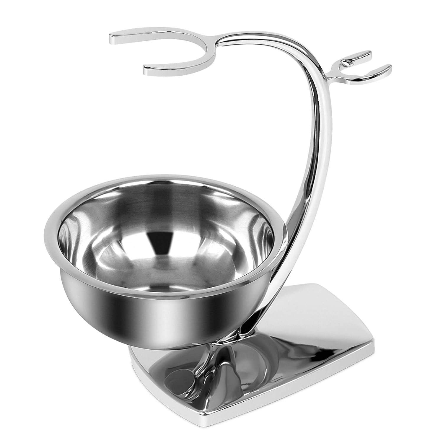 Linkidea Universal Safety Razor Brush Stand with Shaving Bowl, Men's ...