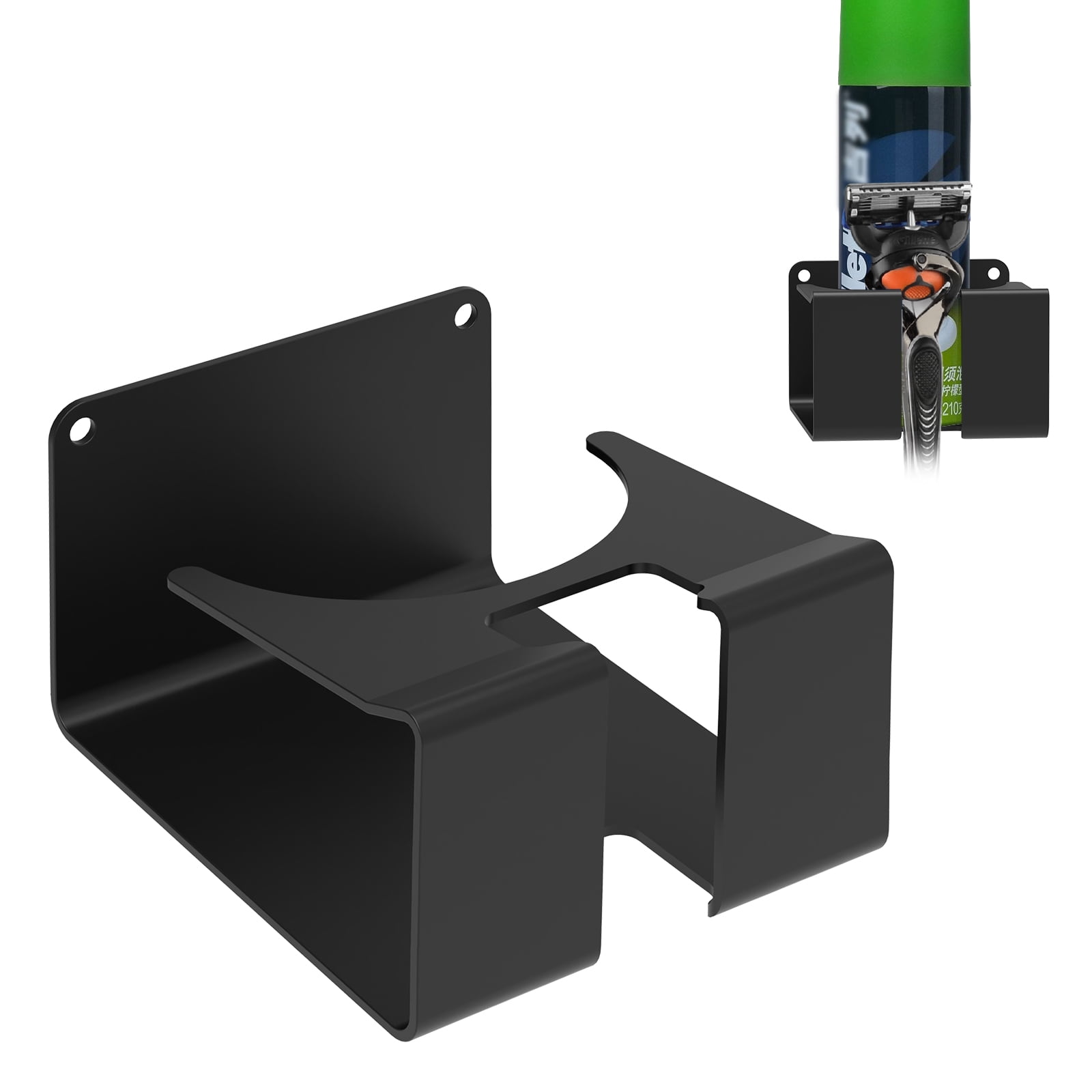 Linkidea Wall Mount Safety Razor Holder for Shower, Self Adhesive Shave ...