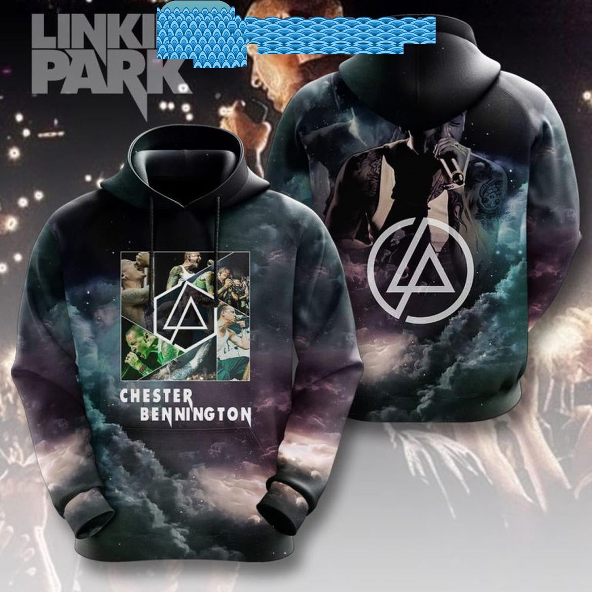 Linkin Park Chester Bennington Forever In Our Heart 2024 Hoodie T-Shirt ...