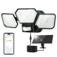 Linkind Solar Security Light, Outdoor Motion Sensor, Smart APP Control ...