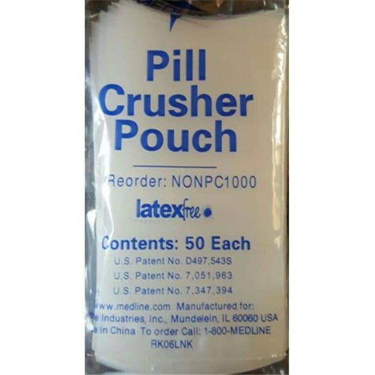 Nonpc1000 Silent Knight Pill Crusher Pouches By Medline