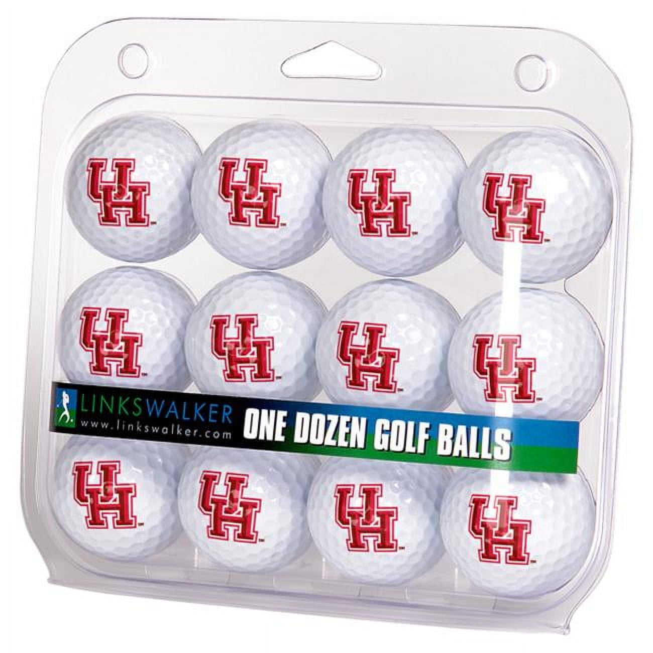 LinksWalker Houston Cougars Golf Balls, 12 Pack - Walmart.com