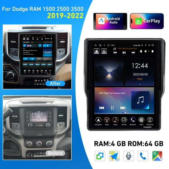 Dodge Ram 12-inch Screen Upgrade