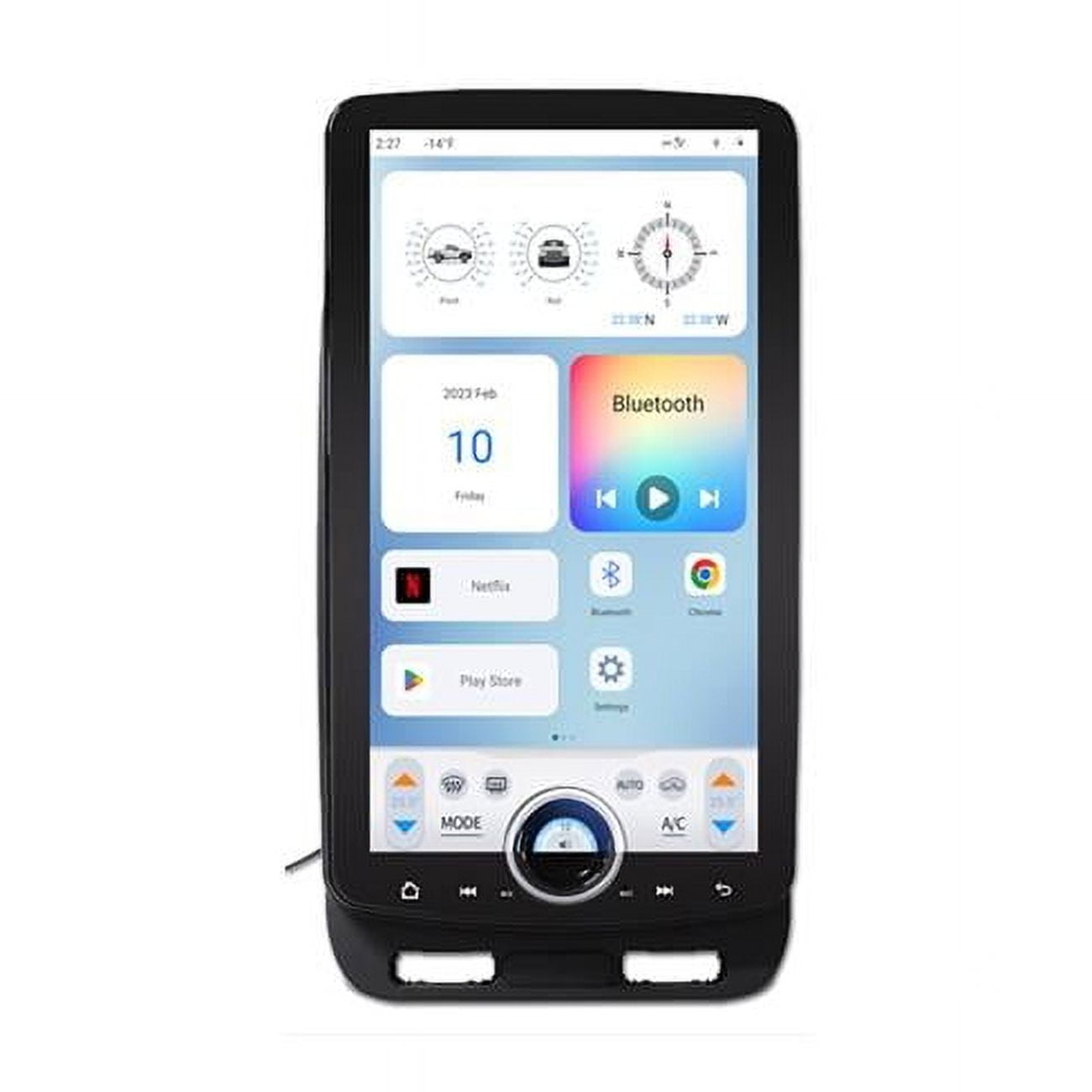 Linkswell 15.6 in. 9.0 LED Android Screen Radio Multi-Function On ...