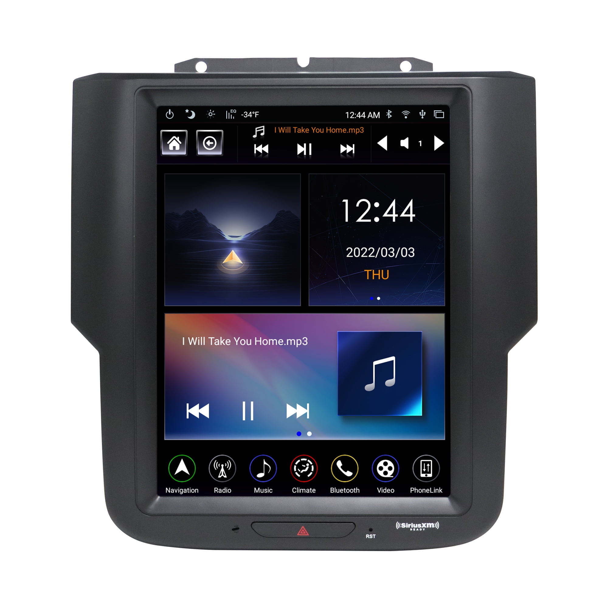 Linkswell Gen5 T-style 10.4 inch Car Stereo for RAM 2013-2018, Android ...