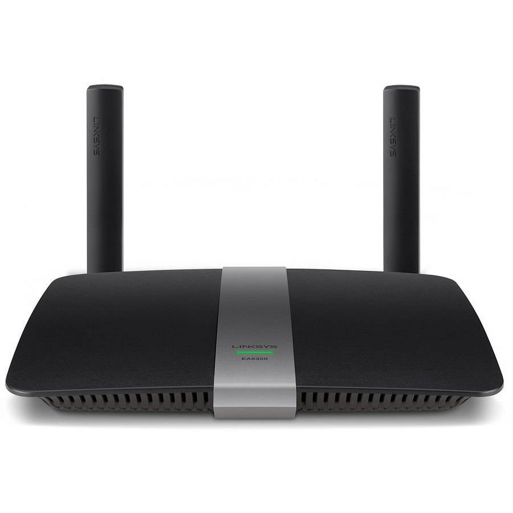 Linksys AC1200 Gigabit Wi-Fi Router (EA6350-RM) - Walmart.com