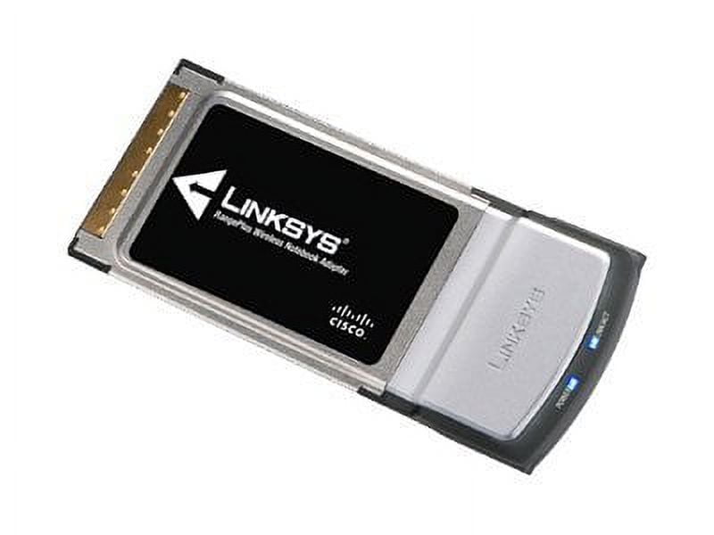 Linksys RangePlus WPC100 - Network adapter - CardBus - 802.11b/g, 802 ...