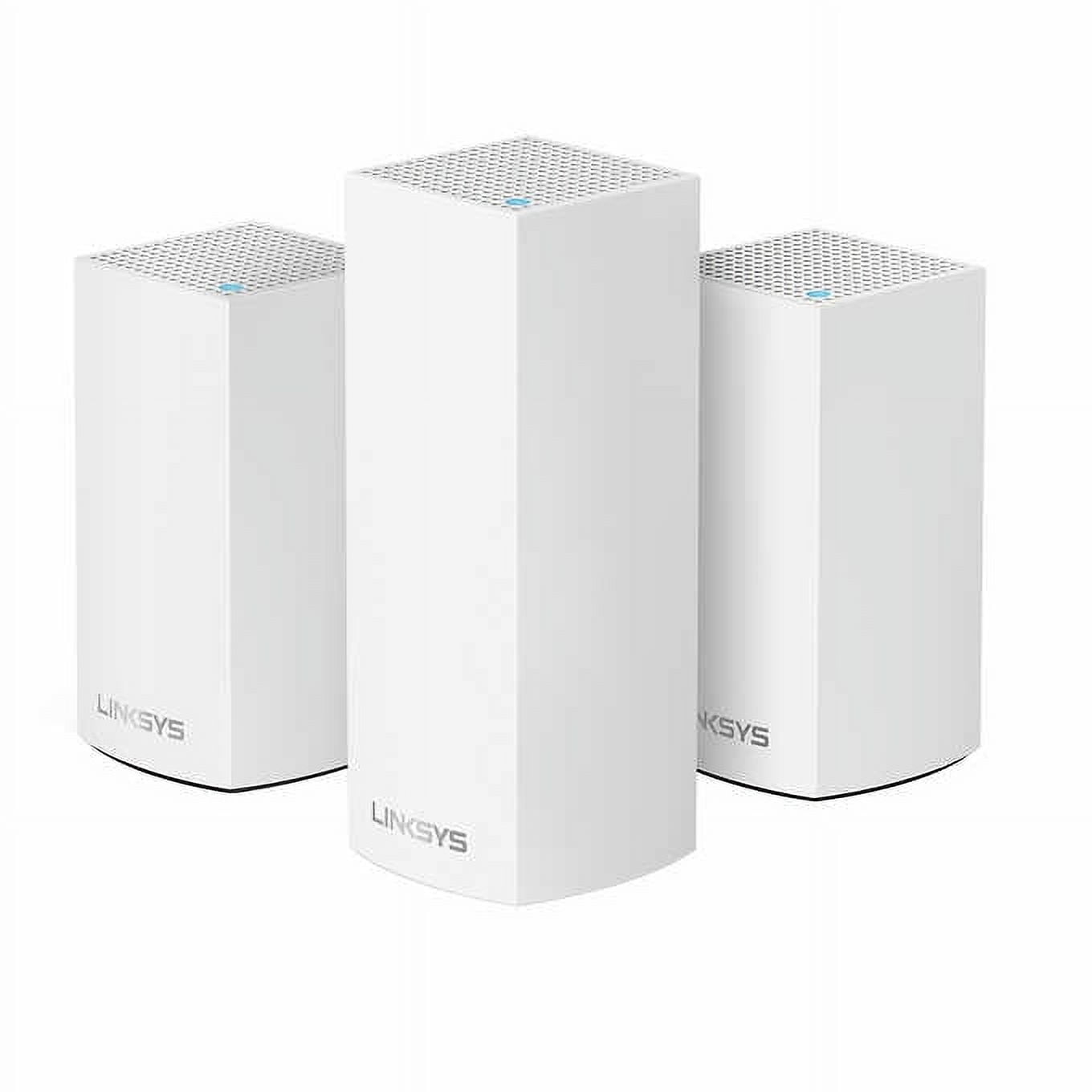 Linksys Velop Intelligent Mesh WiFi System, Tri-Band, 3-pack, White ...