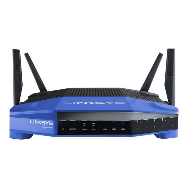 Linksys WRT3200ACM - Wi-Fi 5 Gaming Wireless Router, 4-Port 1GbE Switch ... Linksys WRT3200ACM - Wi-Fi 5 Gaming Wireless Router, 4-Port 1GbE Switch ...