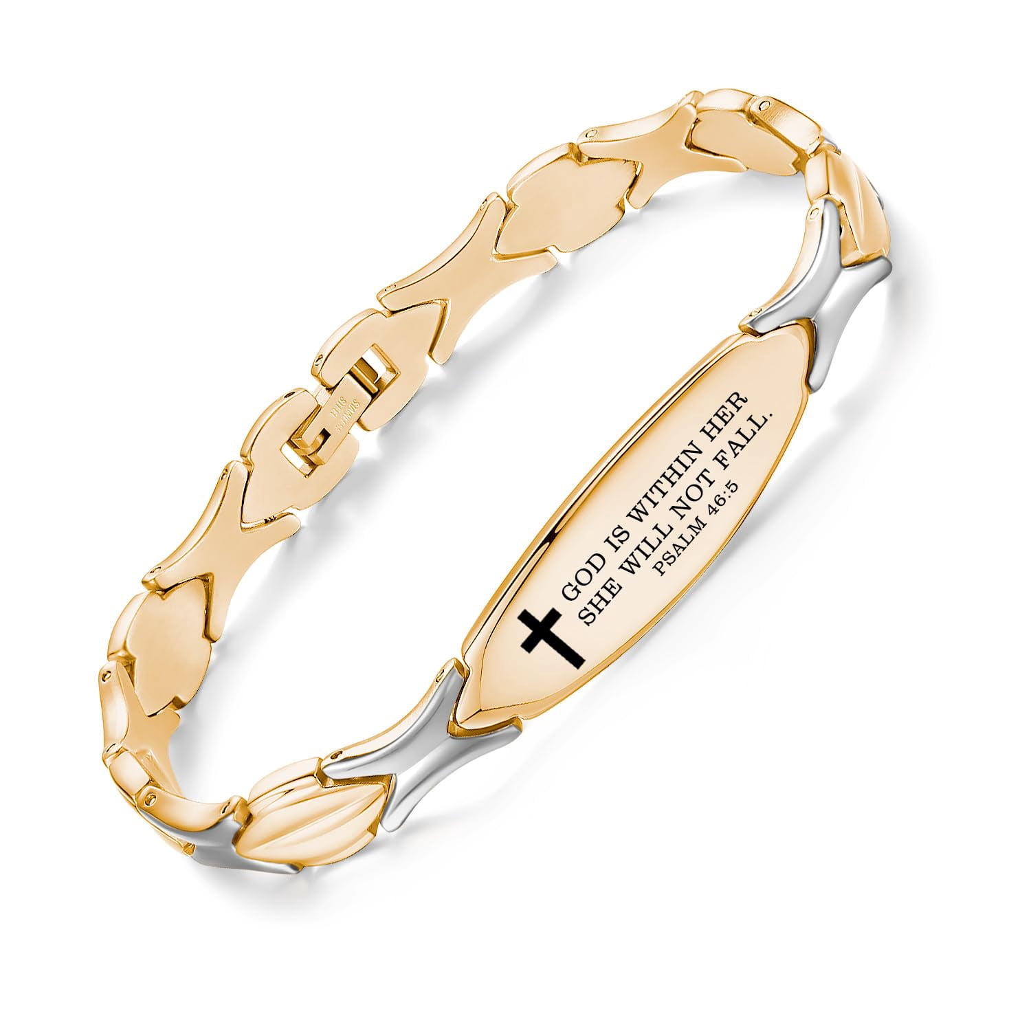 LinnaLove Religious Bible Verse Bracelet for women Inspirational Faith ...