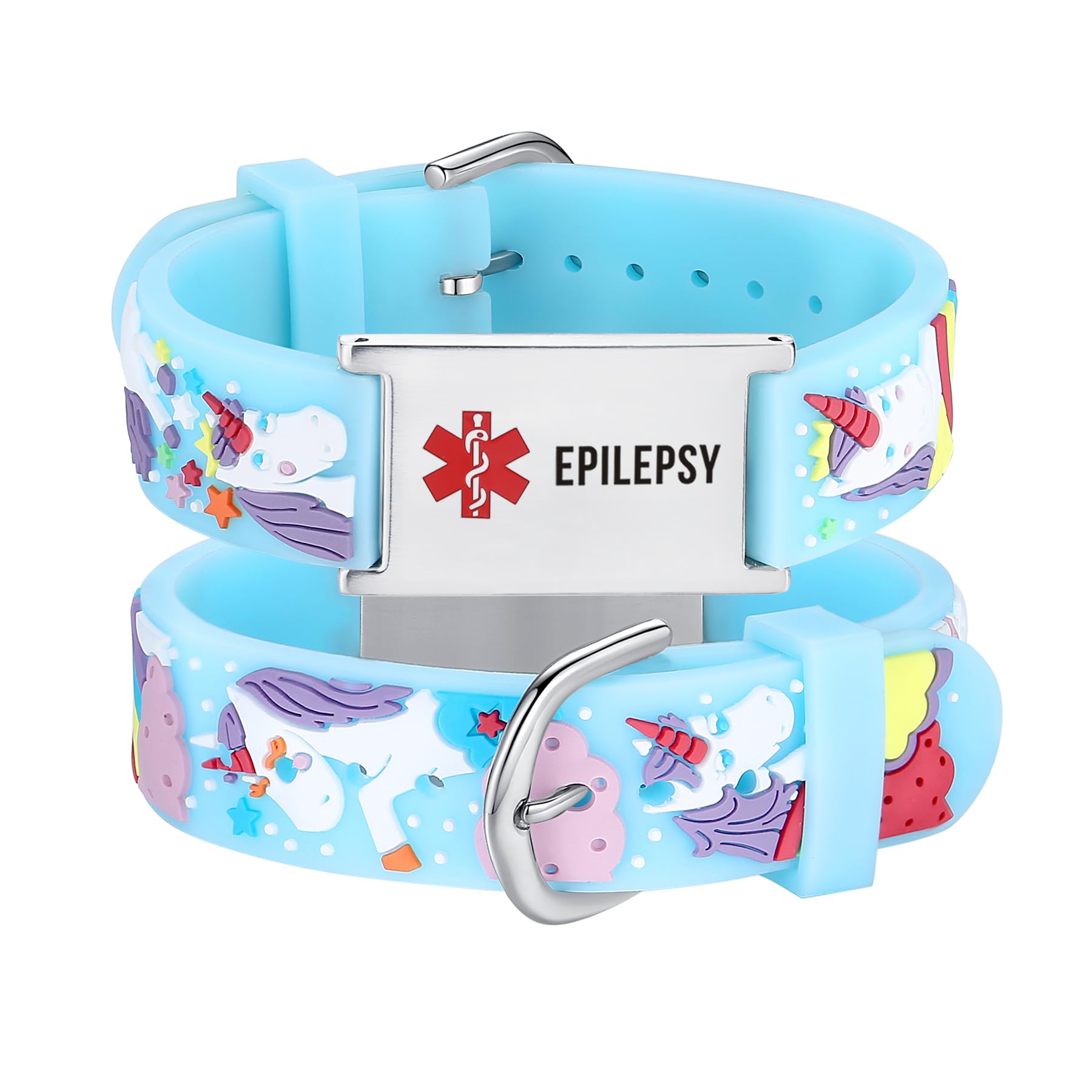 LinnaLove medical alert id epilepsy bracelets Parents gift to Son ...