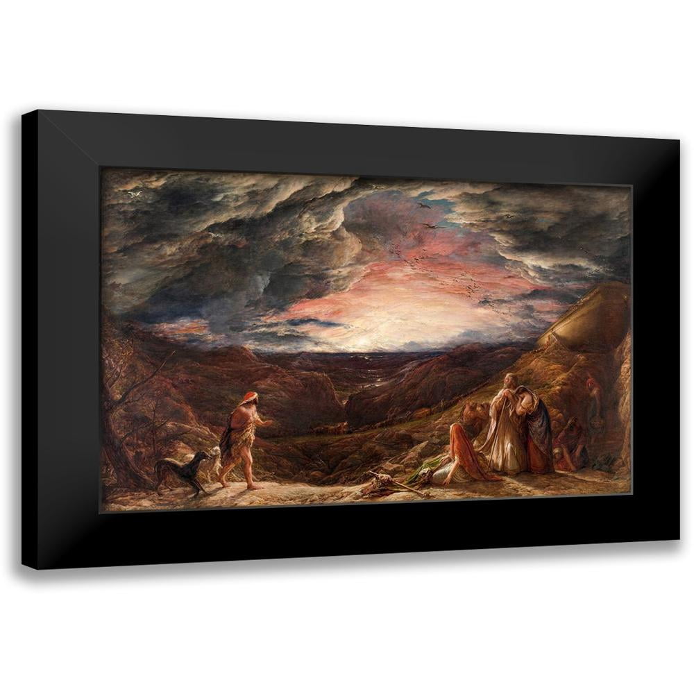Linnell, John 24x17 Black Modern Framed Museum Art Print Titled - Noah ...