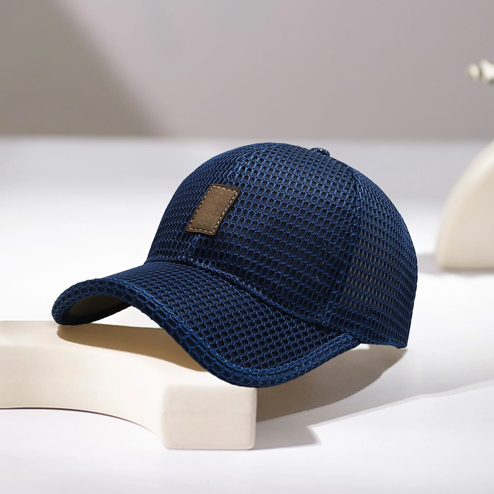 Linnome 3 Packs Mesh Hats for Men,Breathable Full Mesh Caps for Men ...