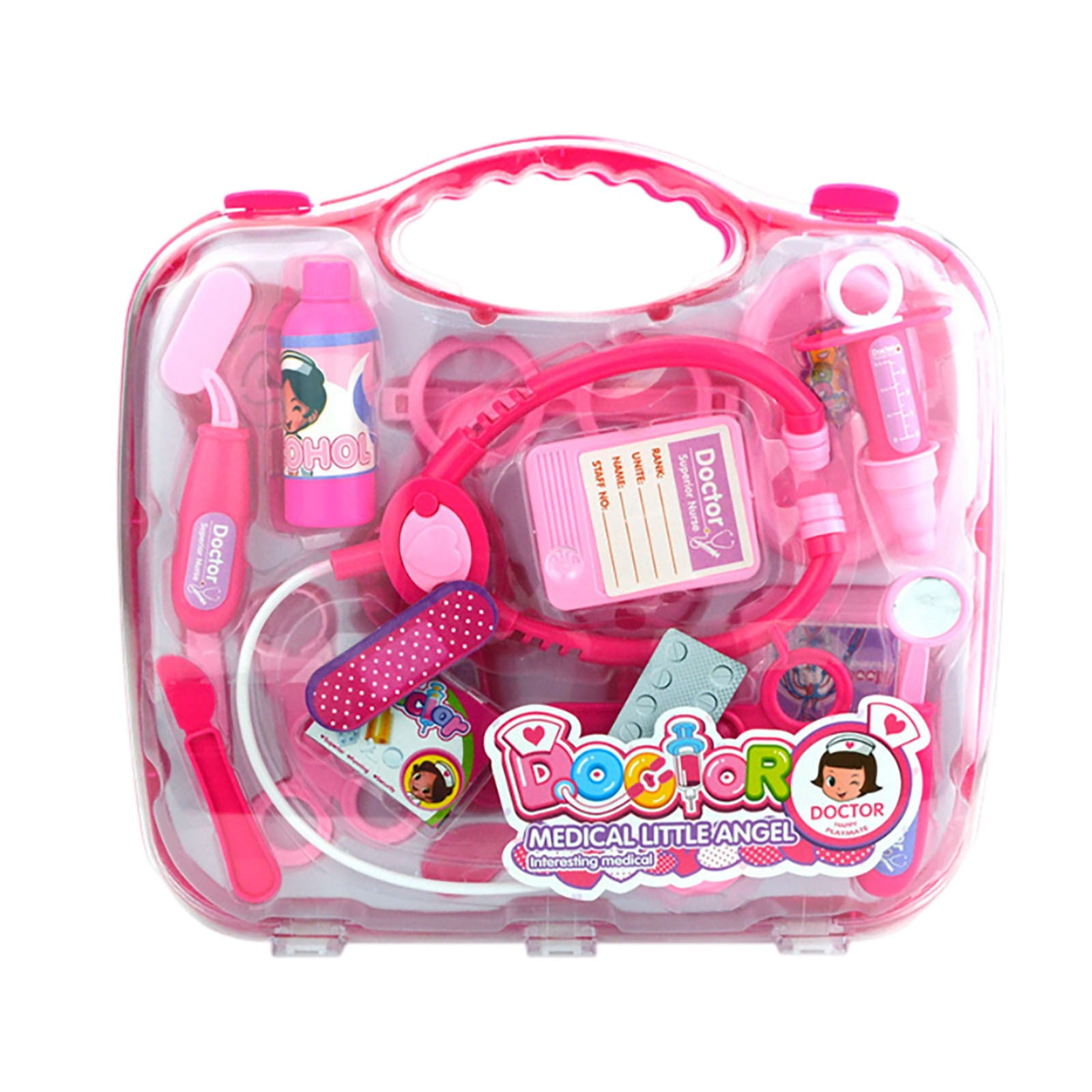 Linnyunggg Kid's Doctor Toy Set With Carry On & Realistic Play For ...