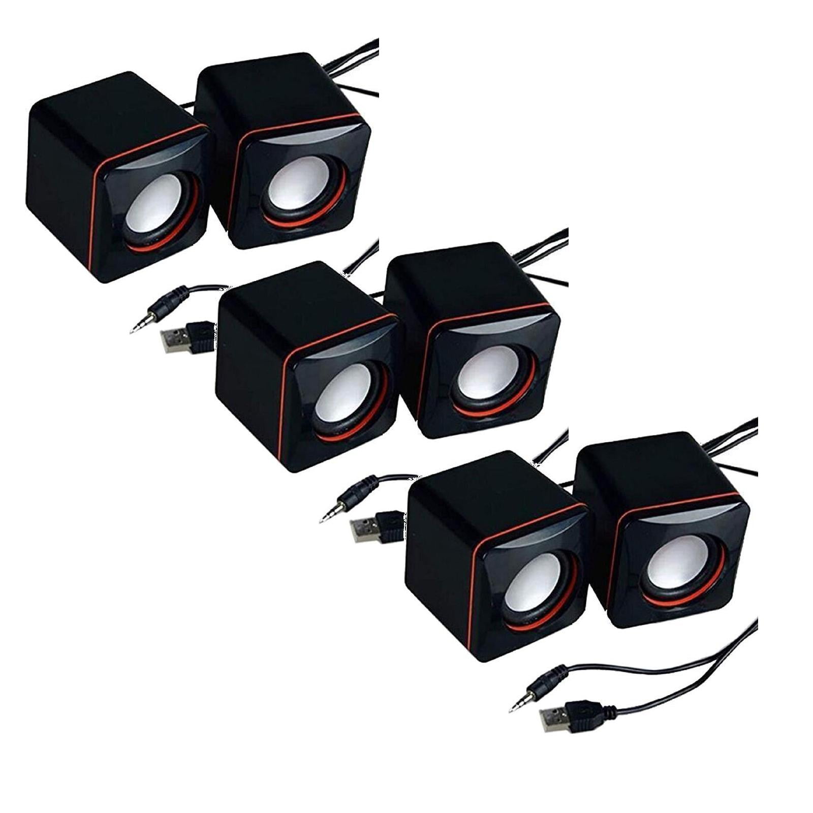 Linnyunggg Portable Computer Speakers USB Powered Desktop Mini Speaker ...