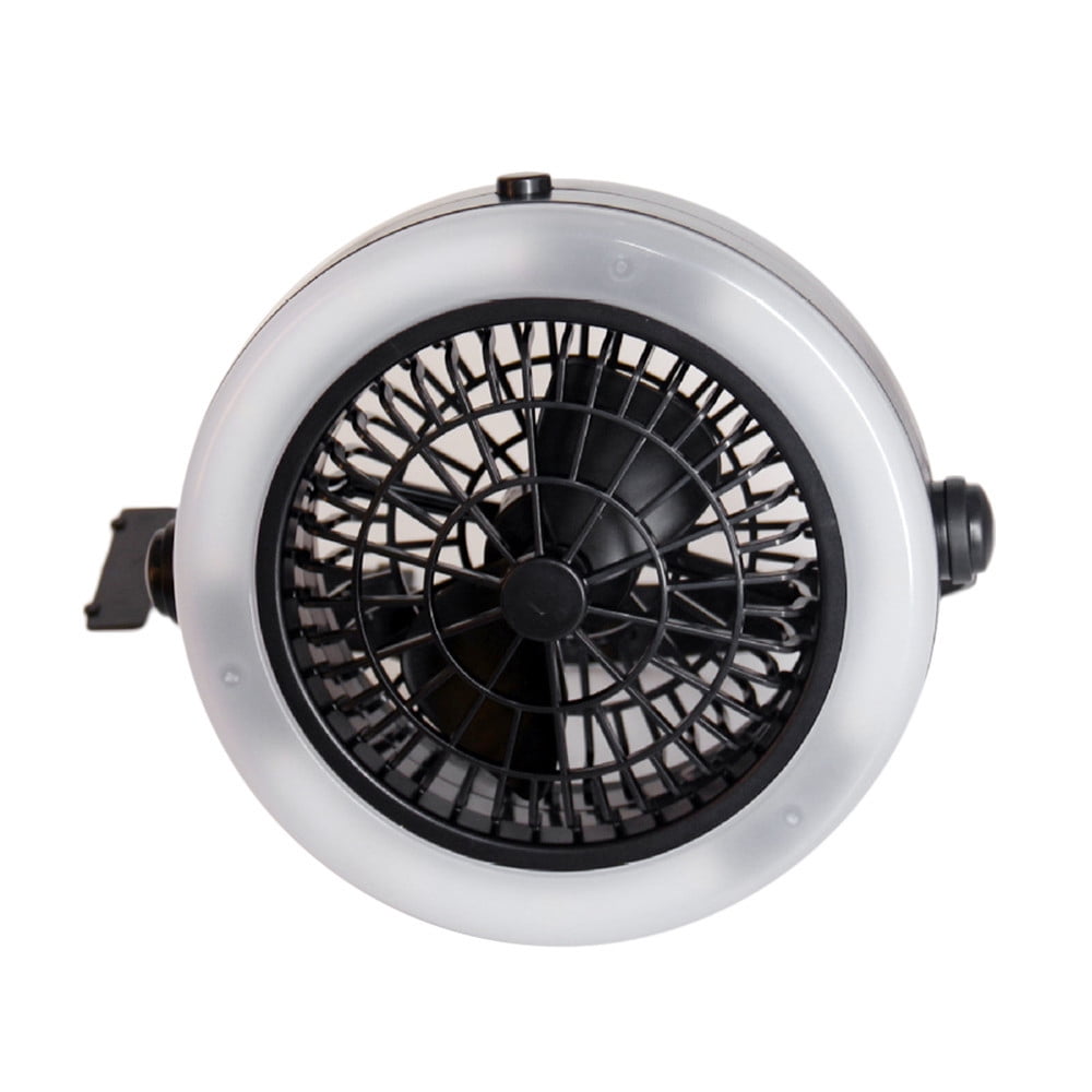 Linnyunggg Tent Fan LED Light Camping Gear Outdoor Hiking Portable Lamp ...