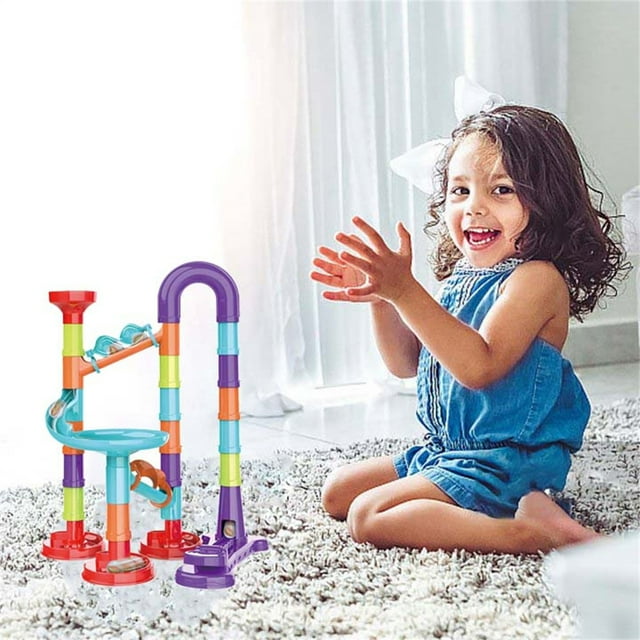 Linnyunggg Track Stacking Music Large Slide Block Puzzle Assembly Track ...