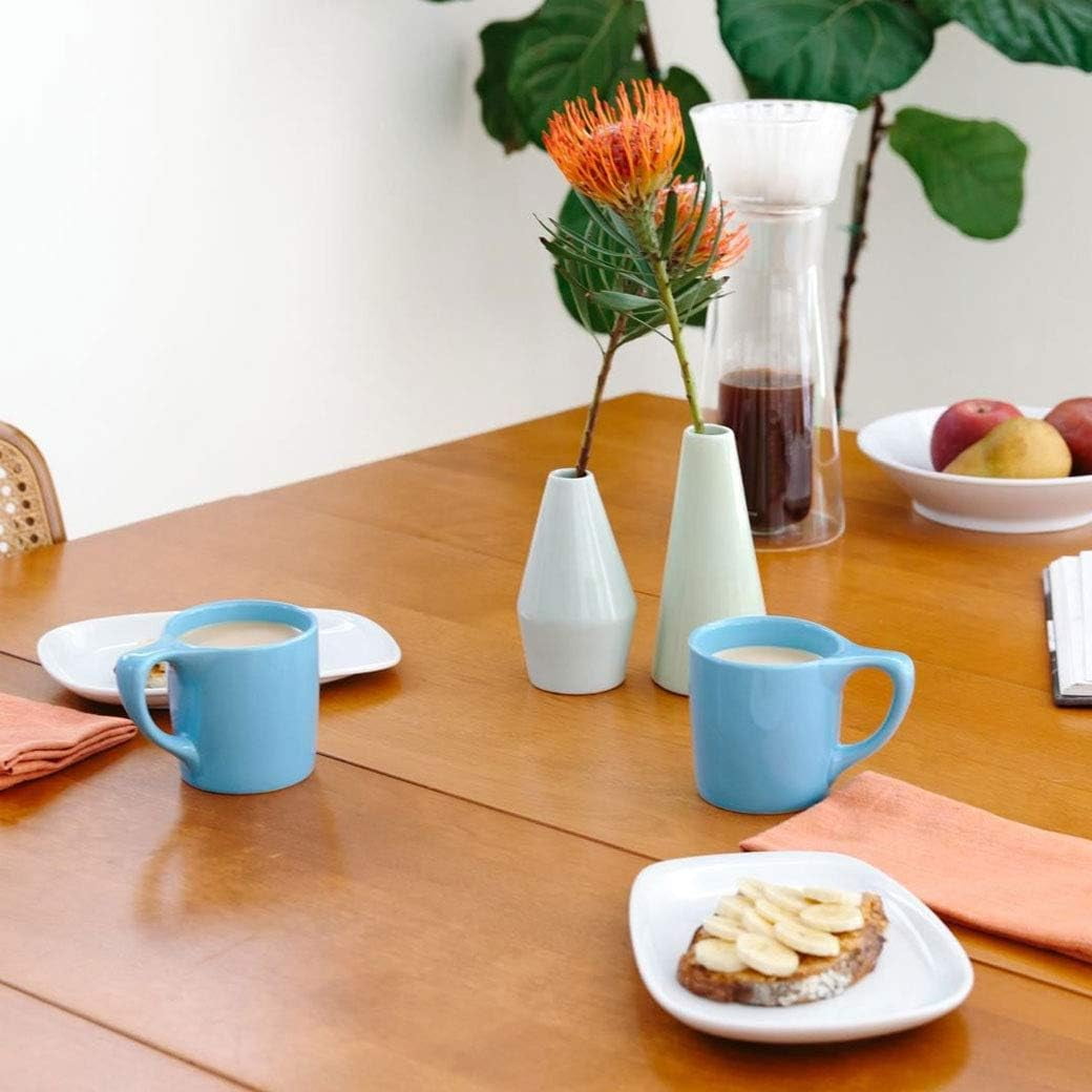 Lino 10 oz Porcelain Coffee Cups | for Specialty Coffee Drinks, Latte ...