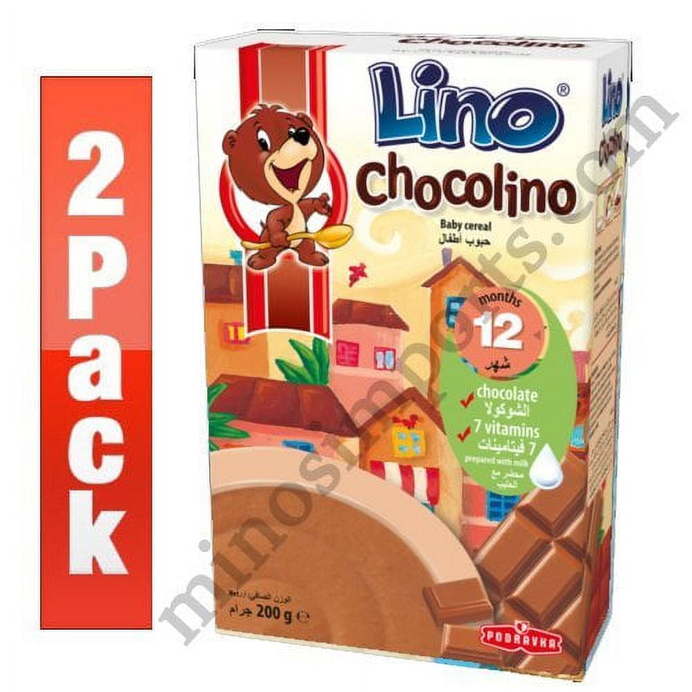 Lino Chocolino Instant Cereal TSF6 Flakes 7oz 2 Pack - Walmart.com